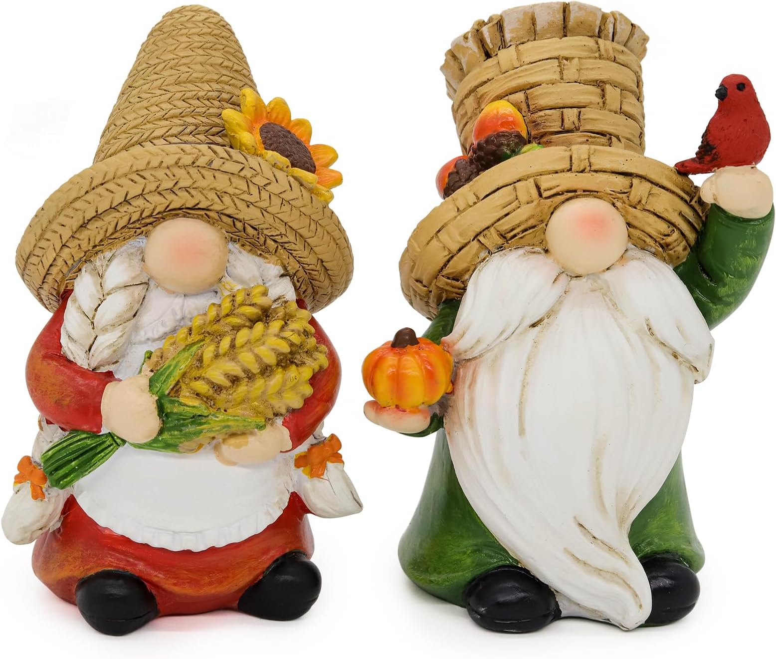 Amazon.com: Knomeko Fall Pumpkin Gnomes Decor for Indoor Outdoor Table ...