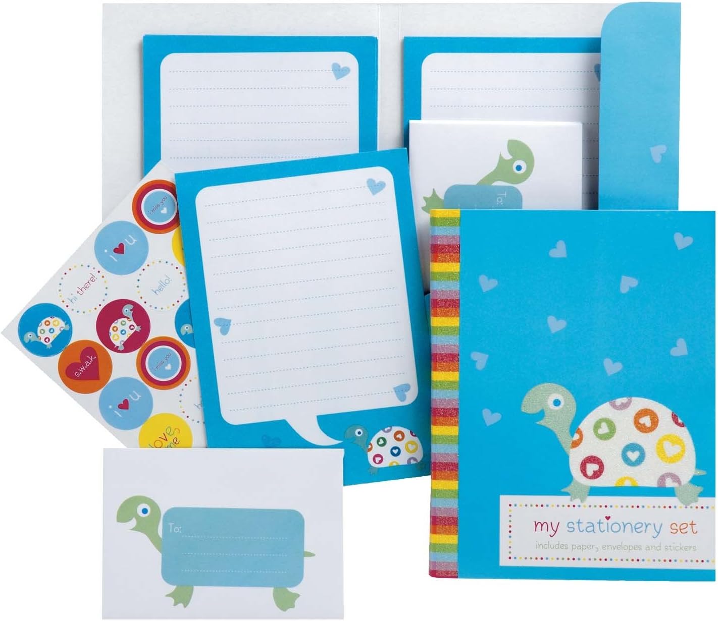 Amazon.com: Pepper Pot Turtle Time Stationery Set, Turtletime : Health ...