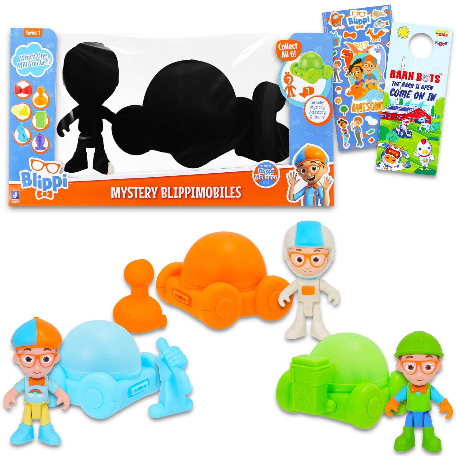 Snapklik.com : Blippi Blind Box Party Favors 3 Pack Bundle