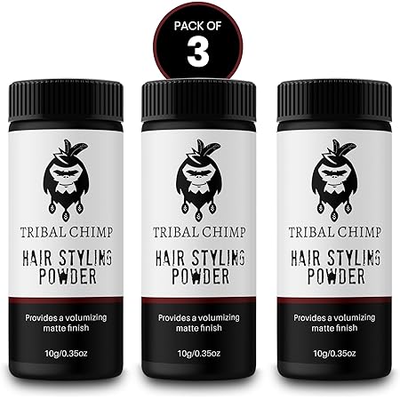 Amazon.com: Tribal Chimp - Hair Styling Powder - 3 PC Set : Beauty ...