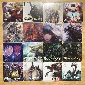 Amazon.co.jp: FFXIV Aeorzea Cafe Coaster Set : Home & Kitchen