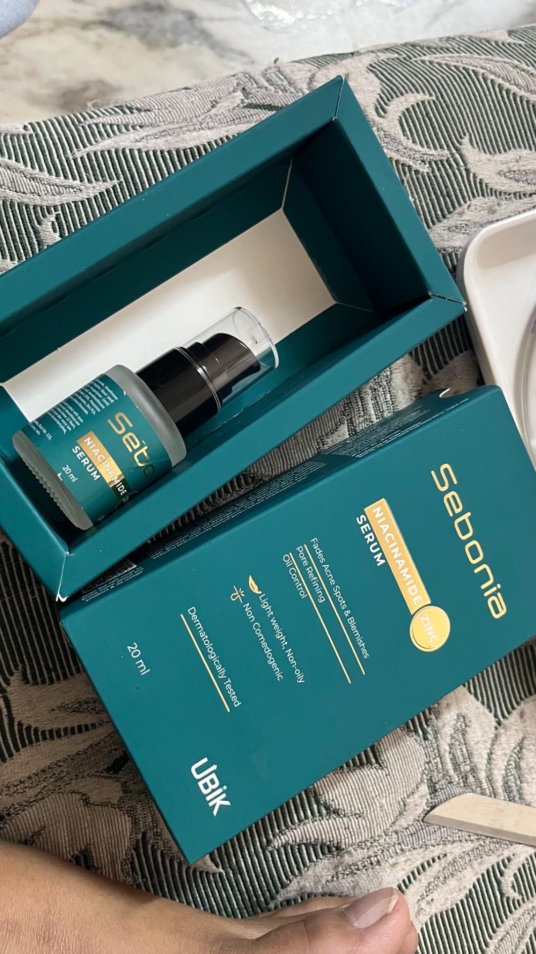 Sebonia Niacinamide Zinc Serum Pack of 1 (20ml) : Amazon.in: Beauty