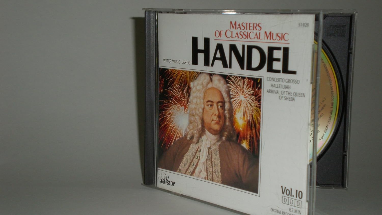 Amazon.com: Masters Of Classical Music: Handel: CDs & Vinyl