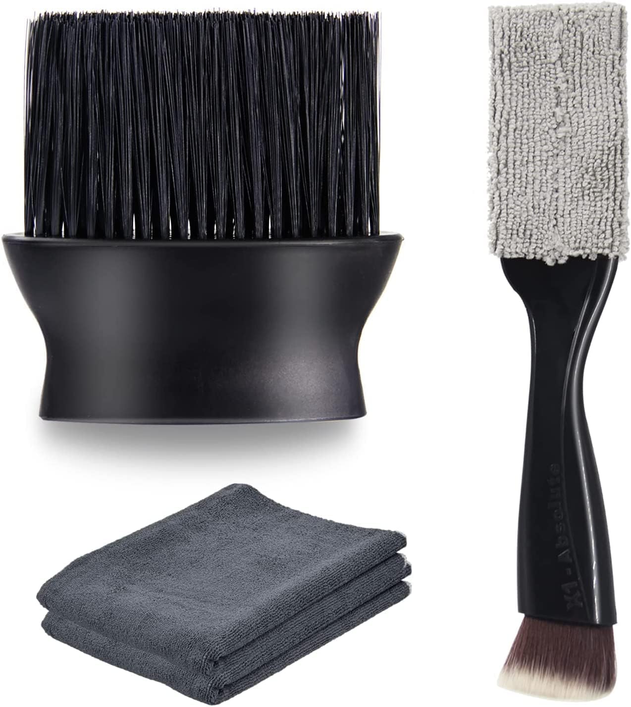 Amazon.com: Hamosky 3Pcs Auto Interior Dusting Brush, Car Interior Dust ...