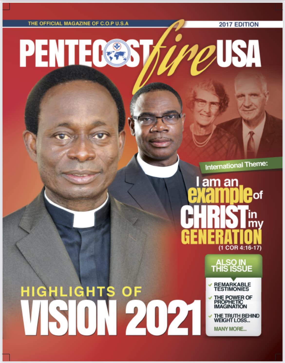 Amazon.com: Church of Pentecost U.S.A., Pentecost Fire : The official ...