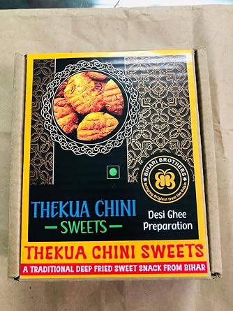 Thekua 500 Gram | Pure Desi Ghee Homemade Chini Thekua | Bihari ...