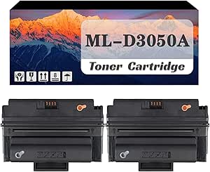 Amazon.com: ZHJQDS MLD3050A ML-D3050A High Capacity Toner Cartridge Compatible for Samsung ML ...
