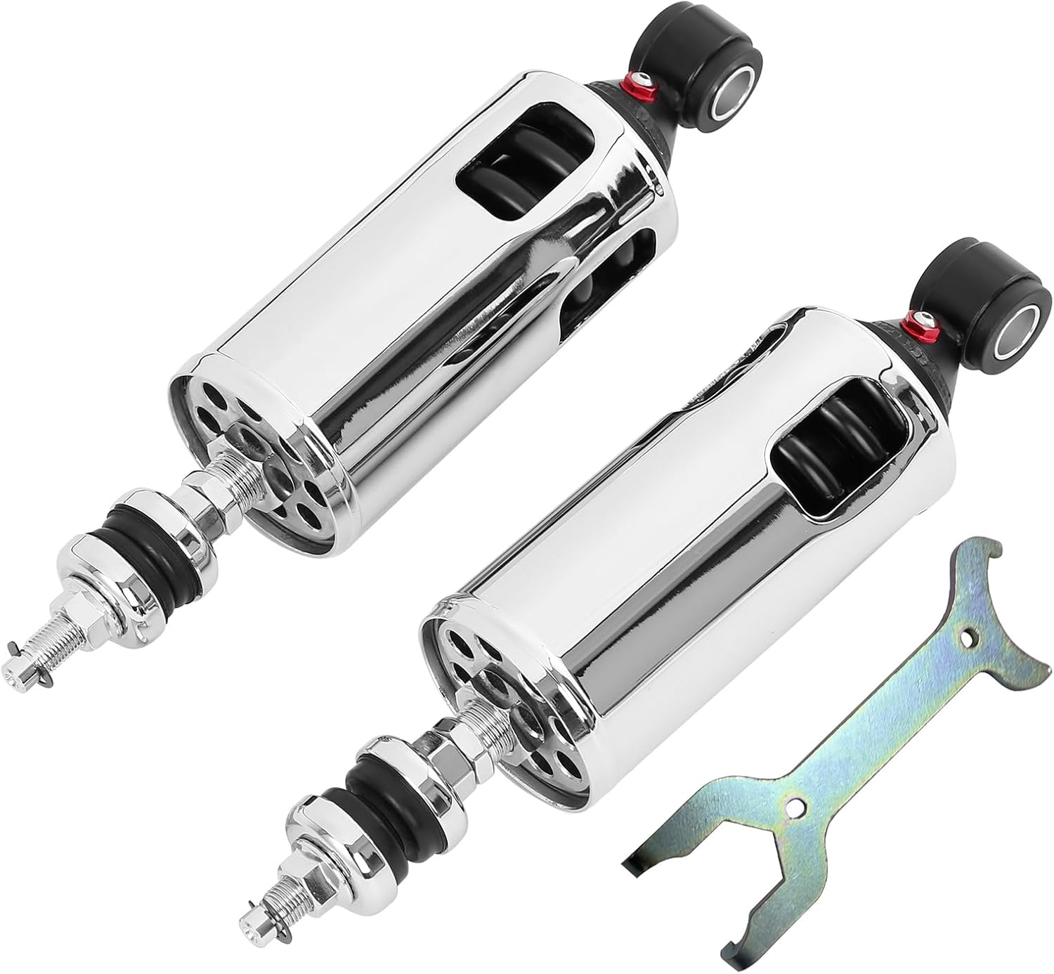 Amazon.com: TCMT Heavy Duty Rear Shocks Progressive Suspension For ...