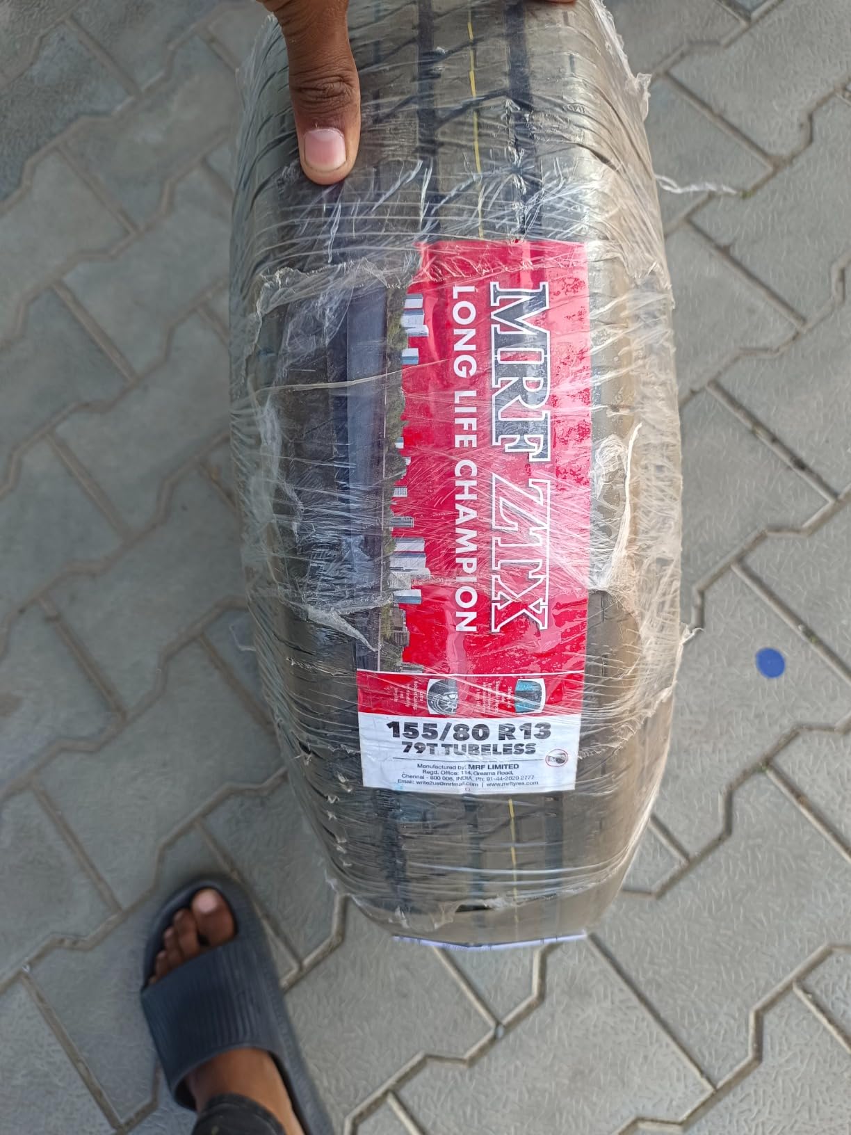 MRF ZTX 155/80 R13 79T Tubeless Car Tyre : Amazon.in: Car & Motorbike