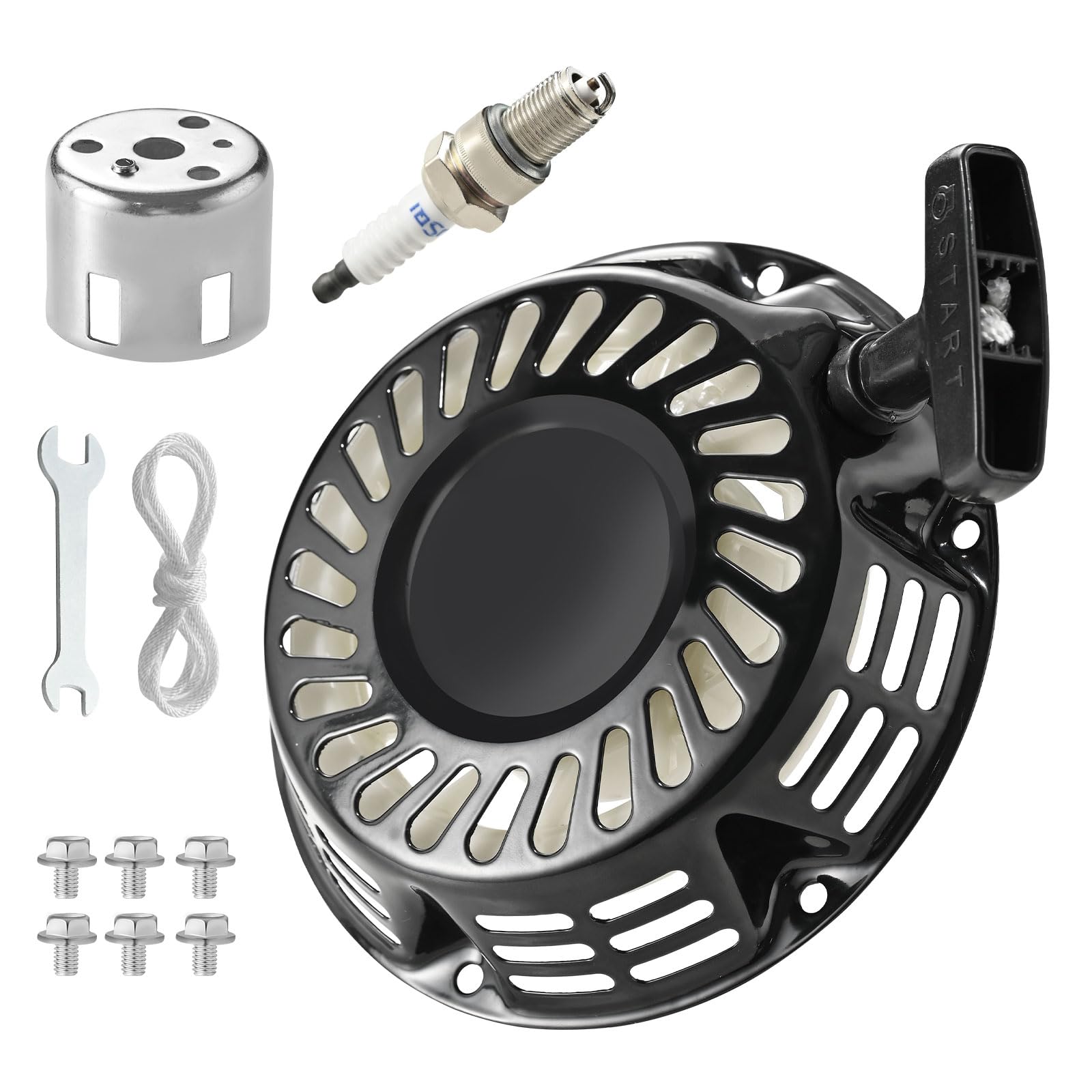 Amazon.com : YDRANT 212 196 224 208 cc Recoil Pull Start Assembly with ...
