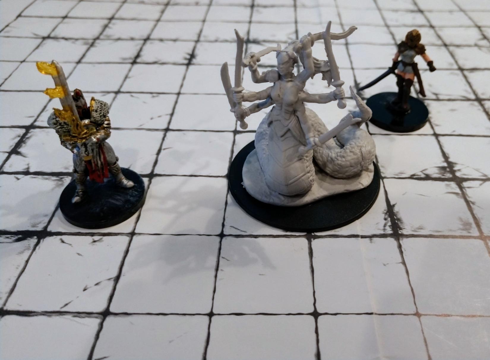 Amazon.com: D&D Nolzur's Marvelous Miniatures - Marilith : Toys & Games