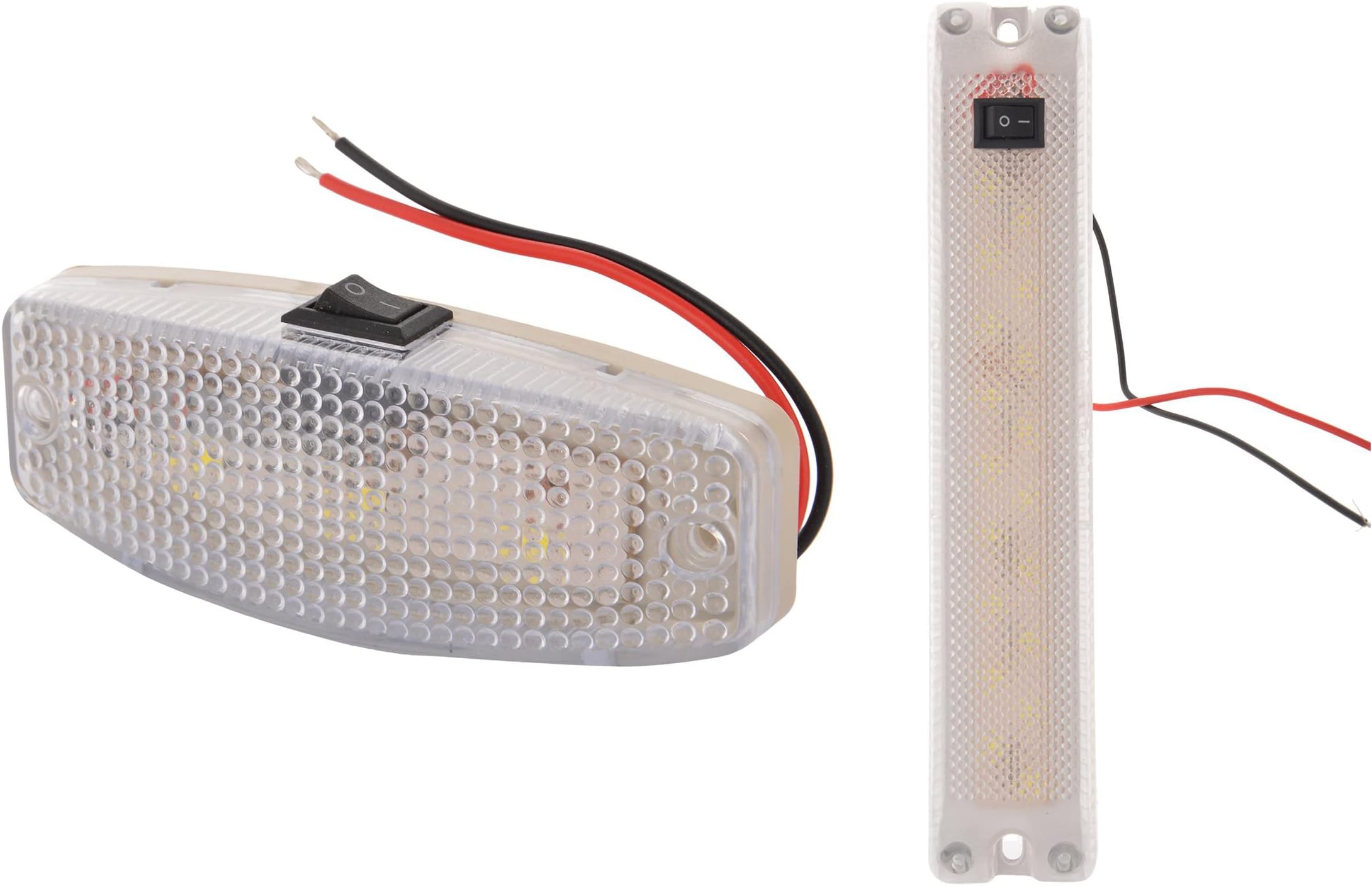 Super 2801 LED Cabin Light with Switch (12V) 2425 Mini Ruby LED Roof ...