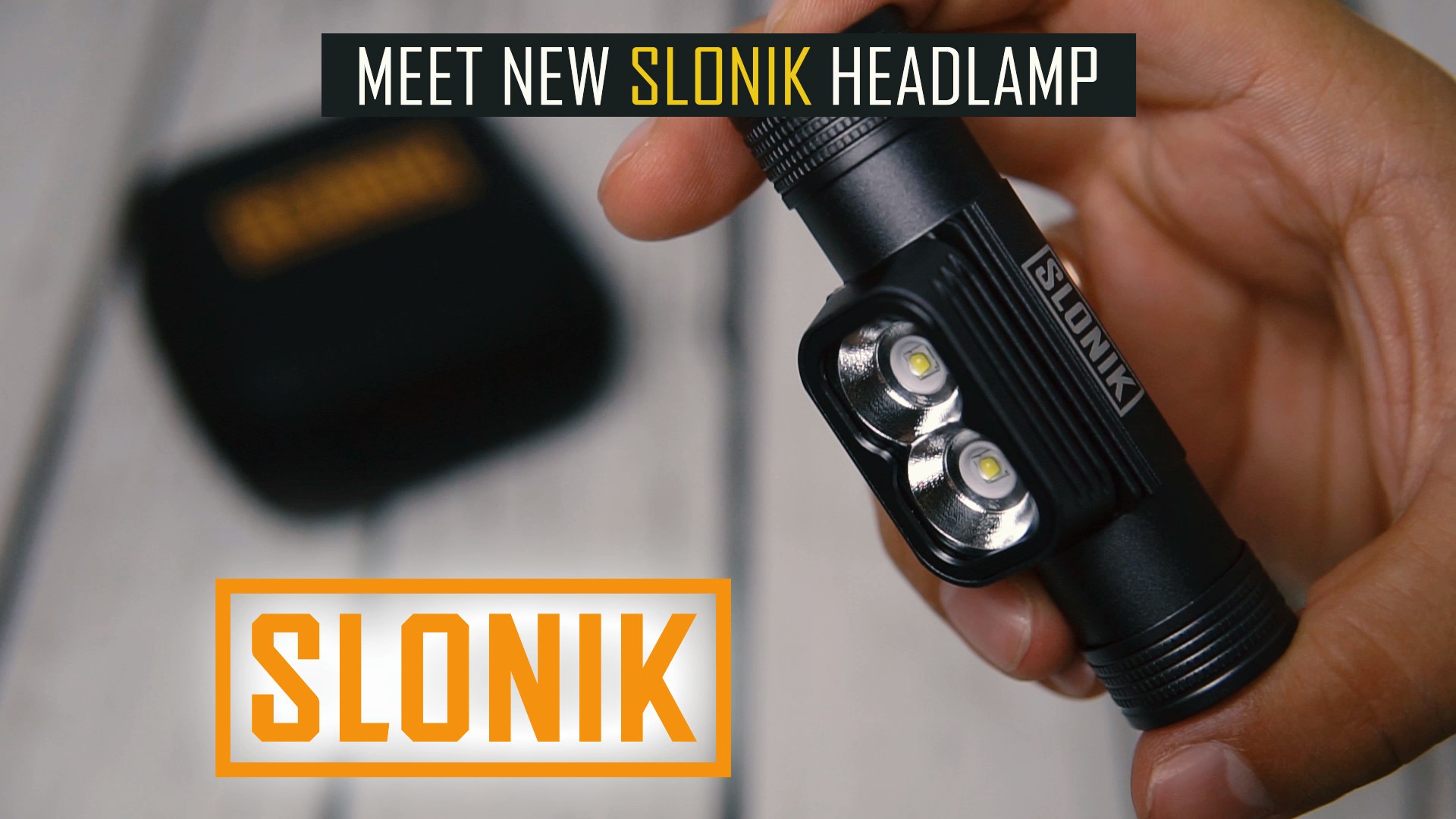 Watch Made for Extremes 3rd Gen Upgraded Slonik Headlamp on Amazon Live