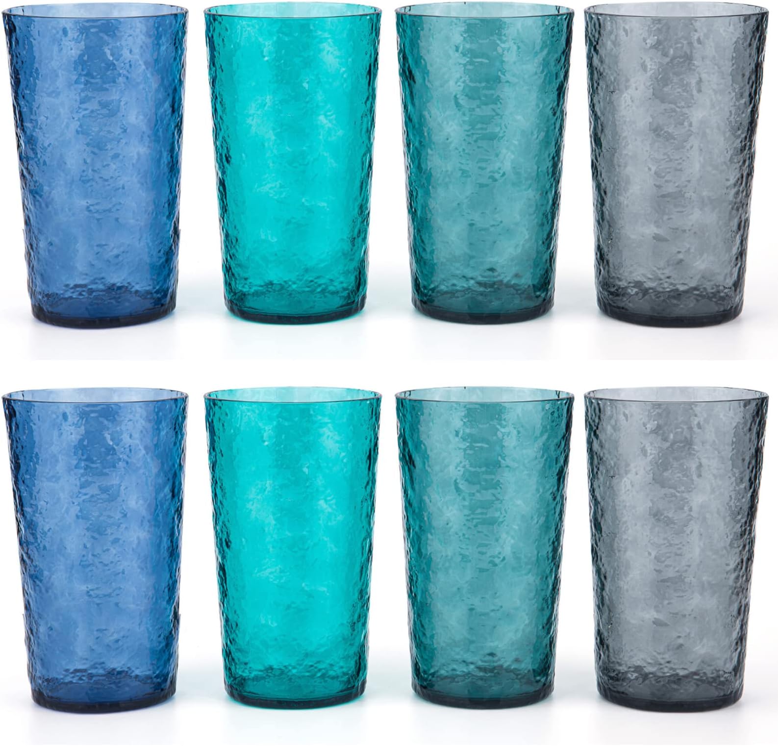 Amazon.com | KX-WARE 26-ounce Acrylic Water Glasses Plastic Tumbler ...