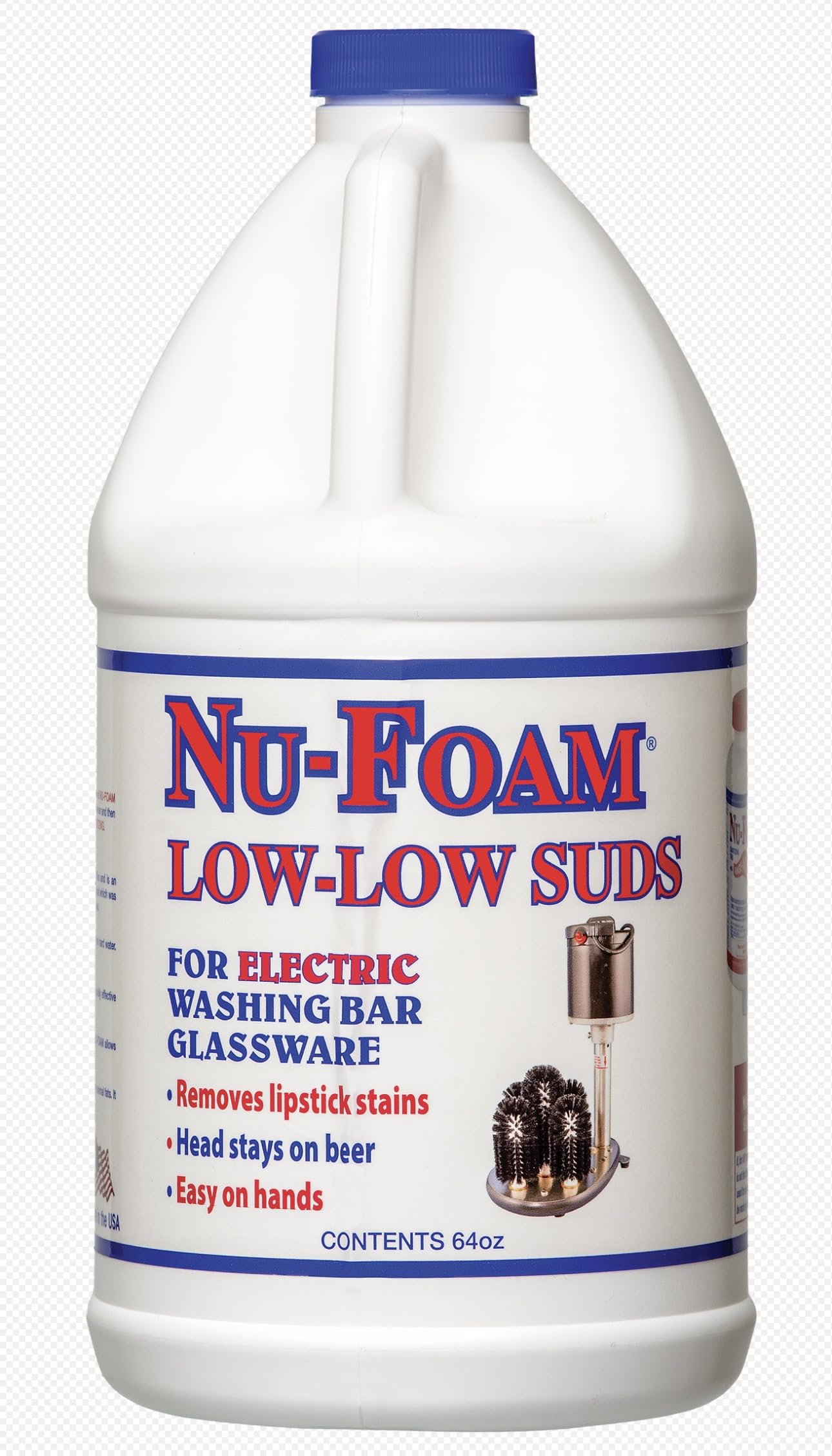 Amazon.com: Nu-Foam Low Low Suds Liquid Detergent for Bar Glassware ...