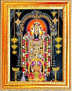 Amazon.com - VCARTNOW Lord Tirupati balaji with Laxmi ji Religious ...