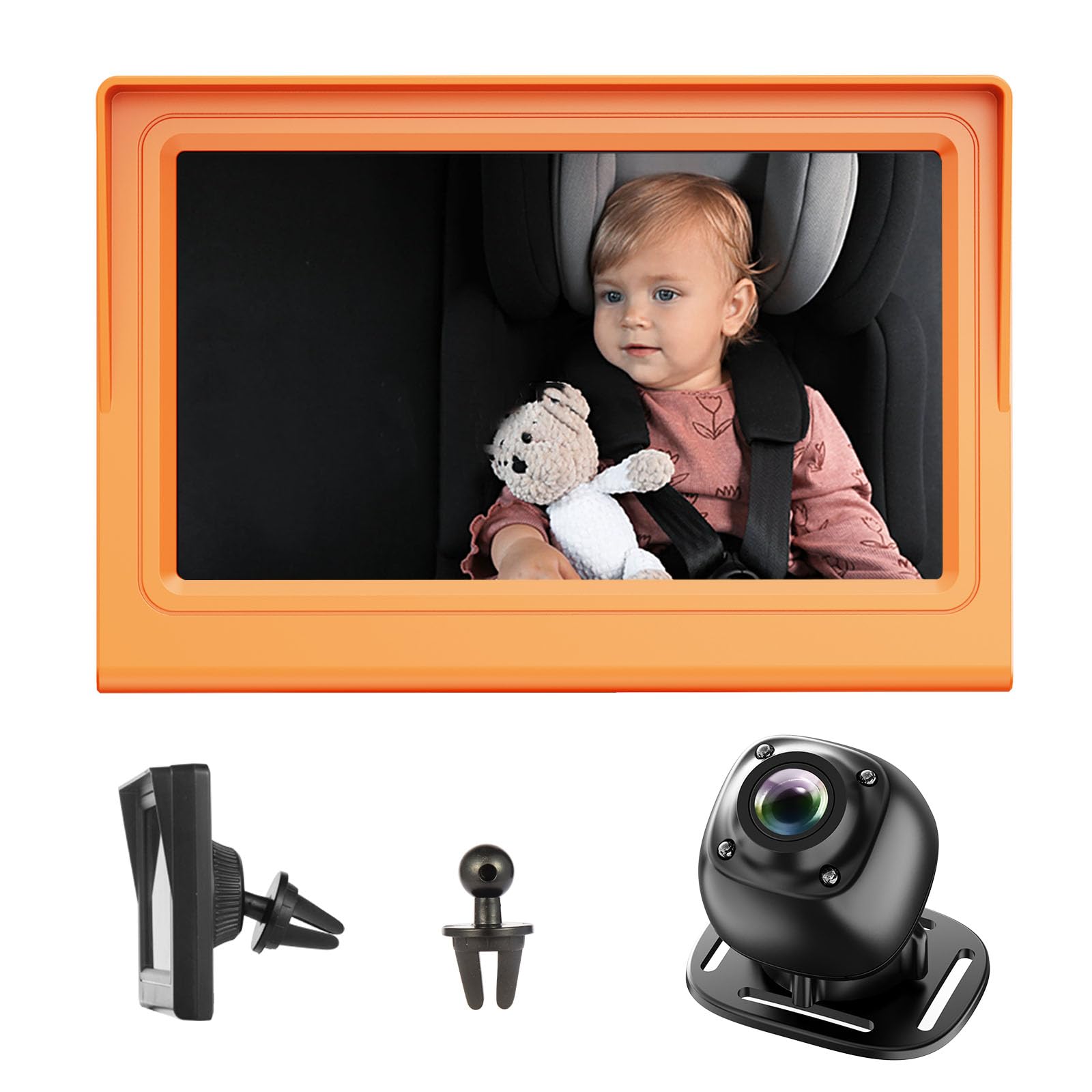 Snapklik.com : BTLMEMO Baby Car Camera Monitor For Backseat - Baby Car ...