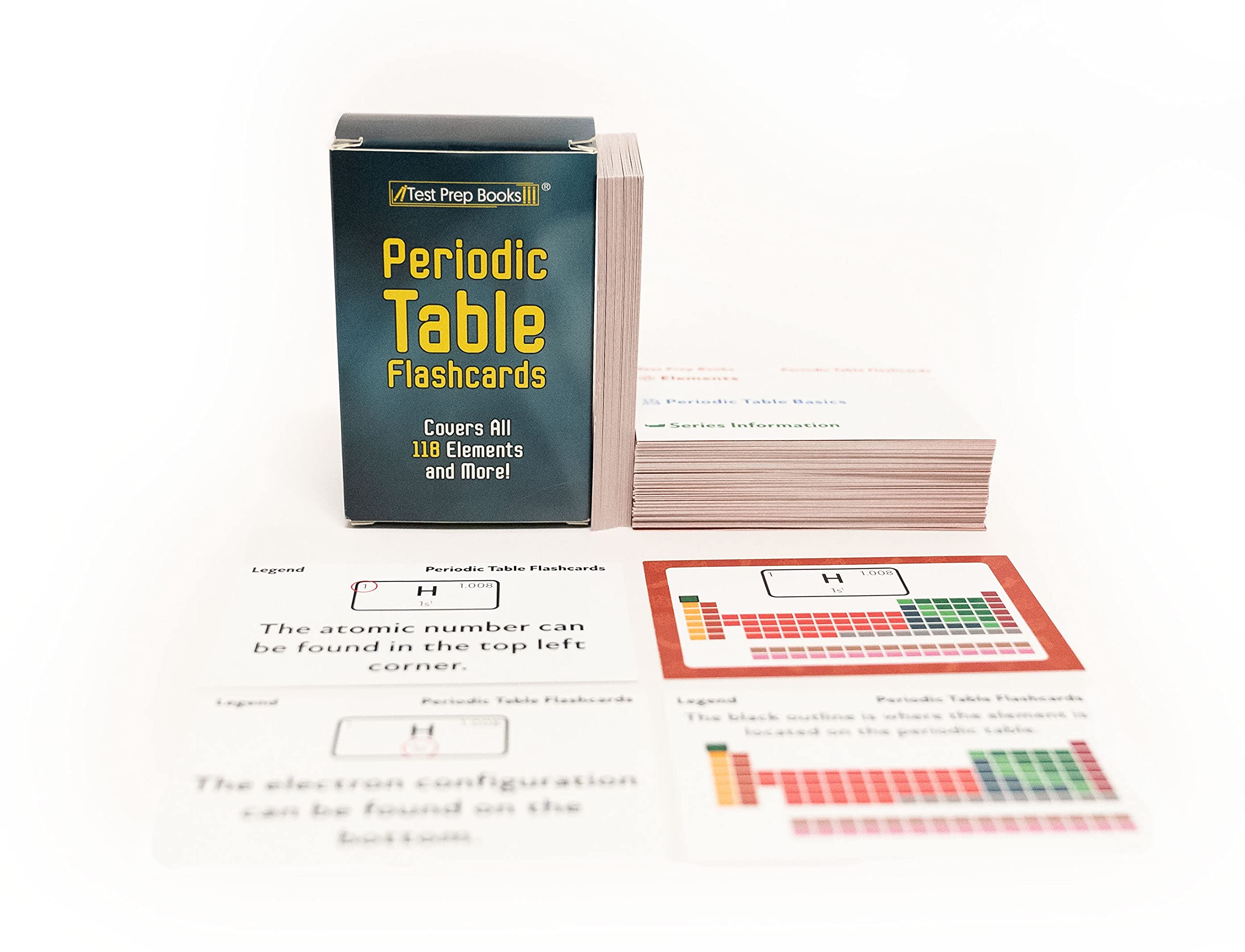Snapklik.com : Periodic Table Flashcards: Periodic Table Of Elements ...