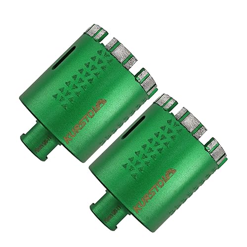 Diamond Core Drill Bits - 3 Inch with 58-11 Thread Granite Hole Saw Dry ...
