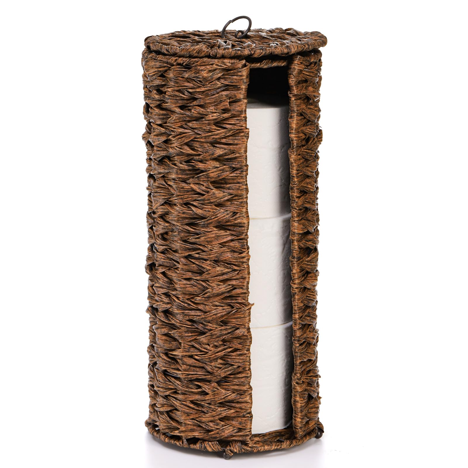 Amazon.com: WRINGKIT Toilet Paper Holder Stand, Free Standing Toilet ...