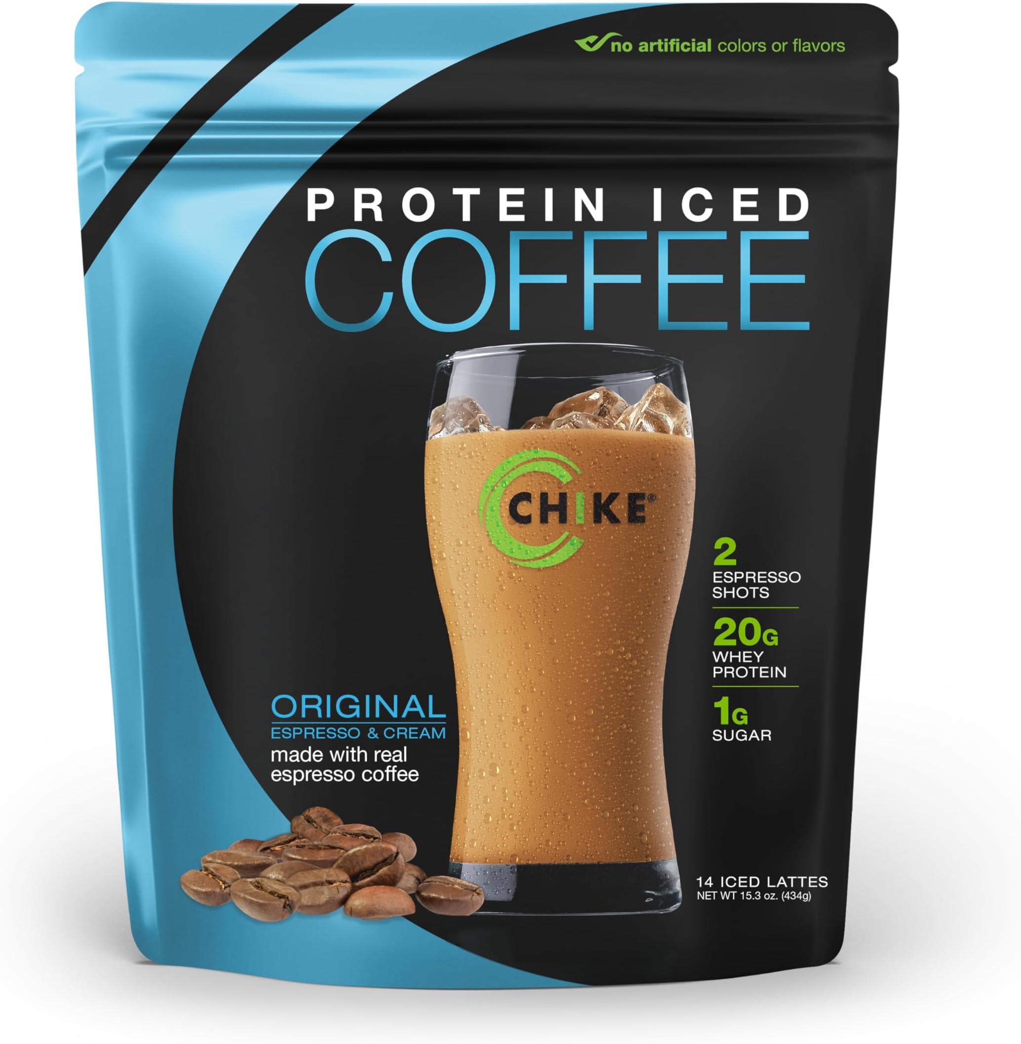Amazon.com: Chike Original High Protein Iced Coffee, 20 G Protein, 2 ...