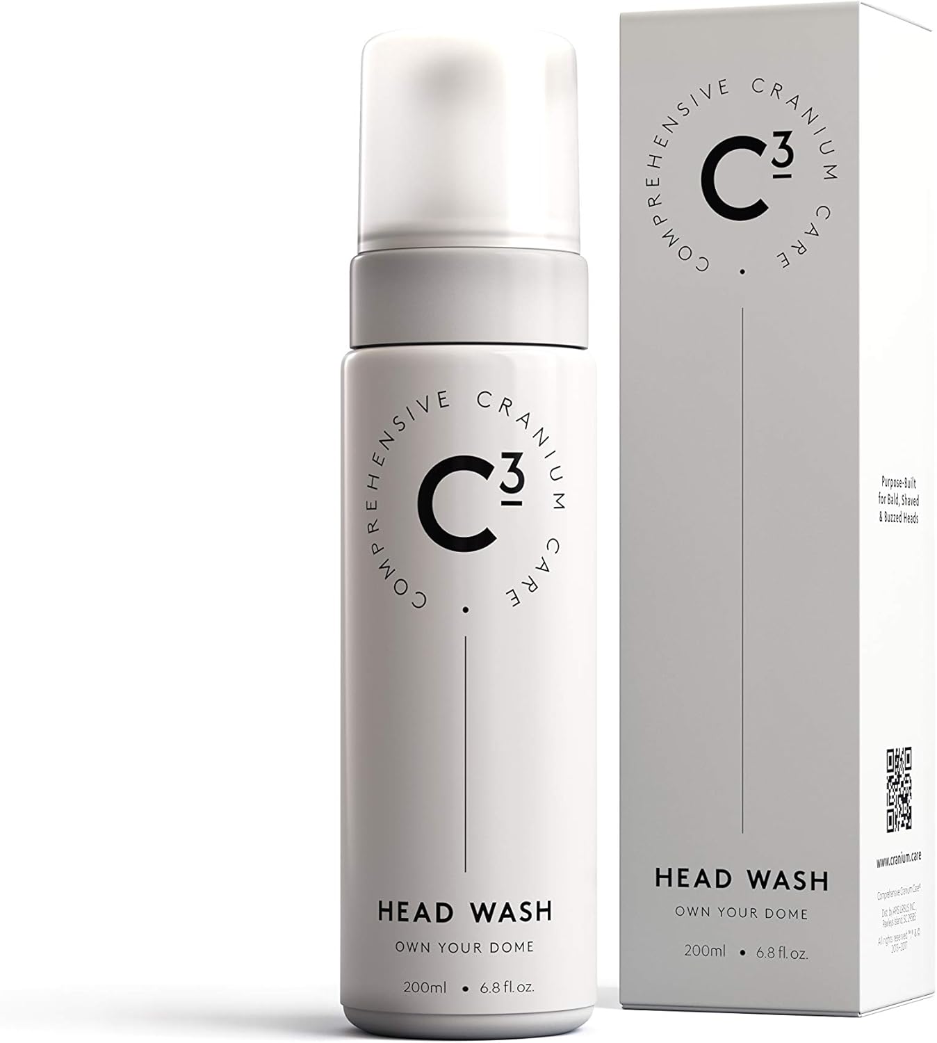 C3 Head Wash: Healing, Hydrating, Sulfate-free & Fragrance-free Foam ...