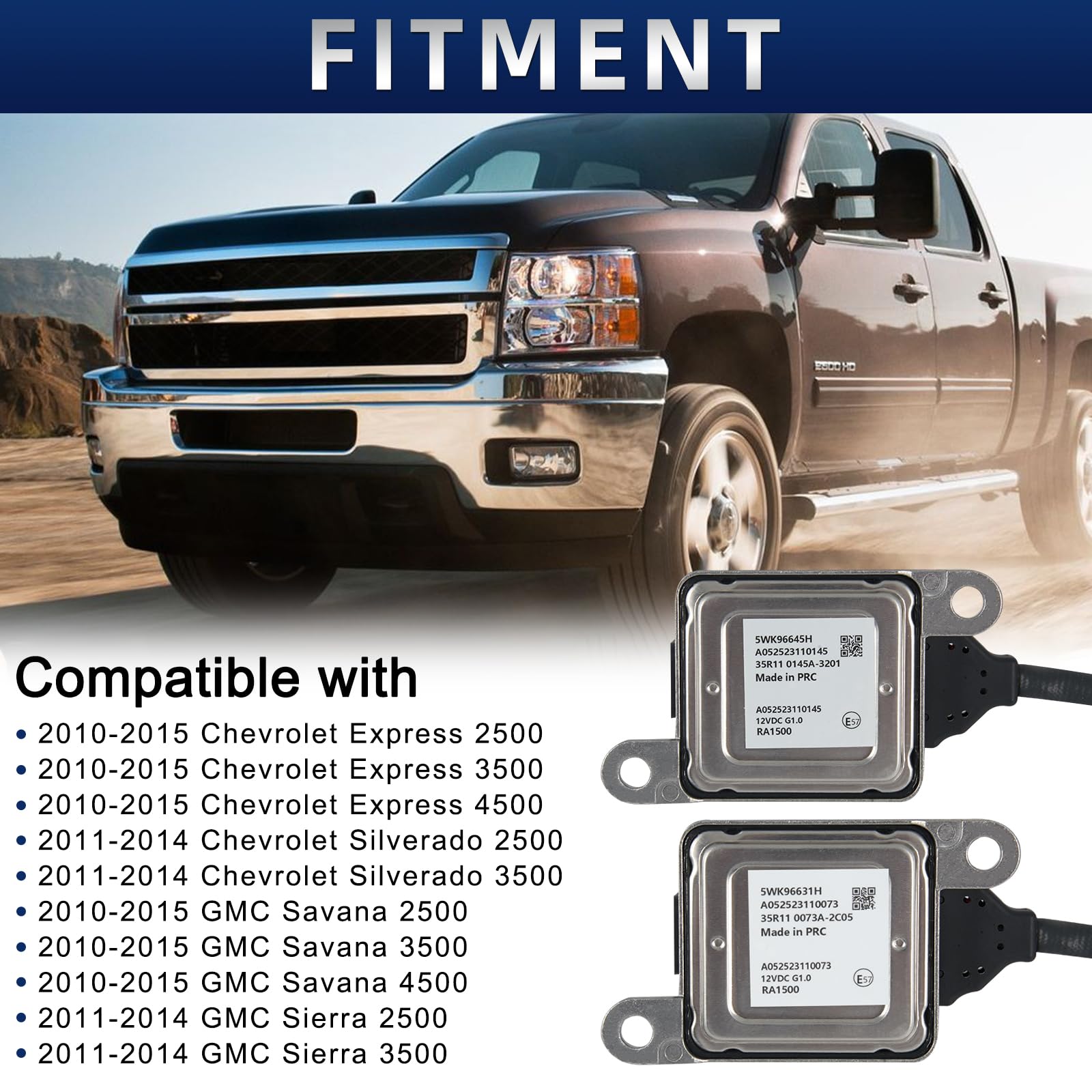 Snapklik.com : Somusen Upstream & Downstream NOx Nitric Oxide Sensor ...