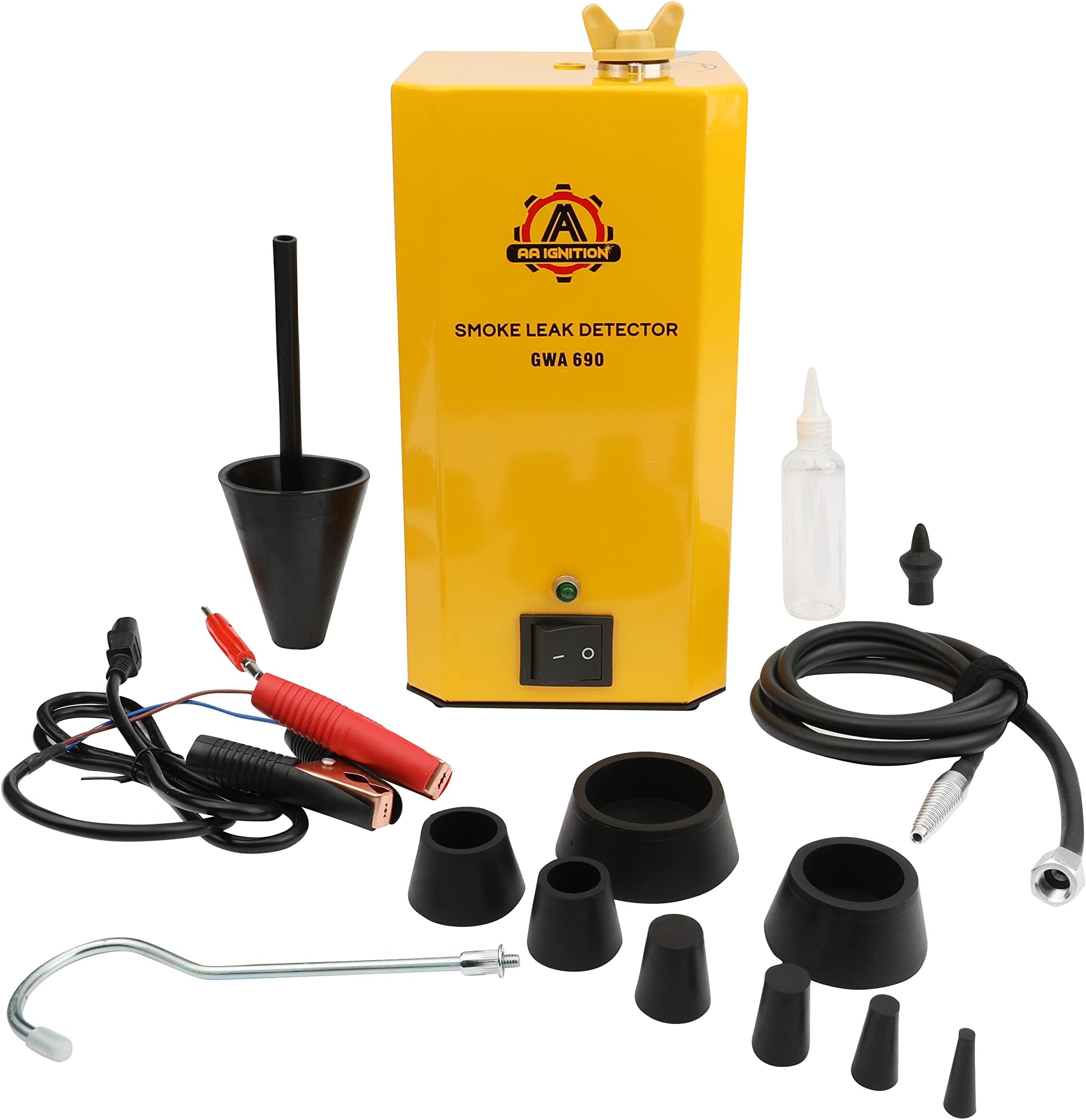 Amazon.com: Solary Automotive Smoke Machine Leak Detector - 12V DC EVAP ...