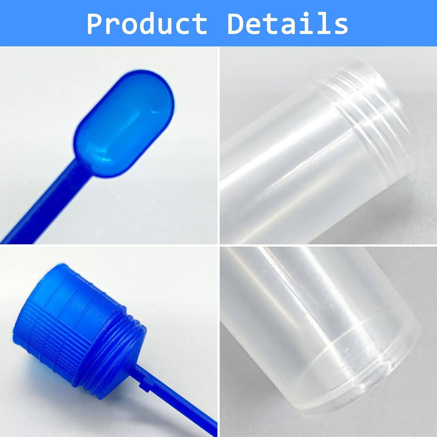 Pack of 20 Dog Poo Test Tubes Sample Tubes Dog Poo Test Tubes Cats and ...