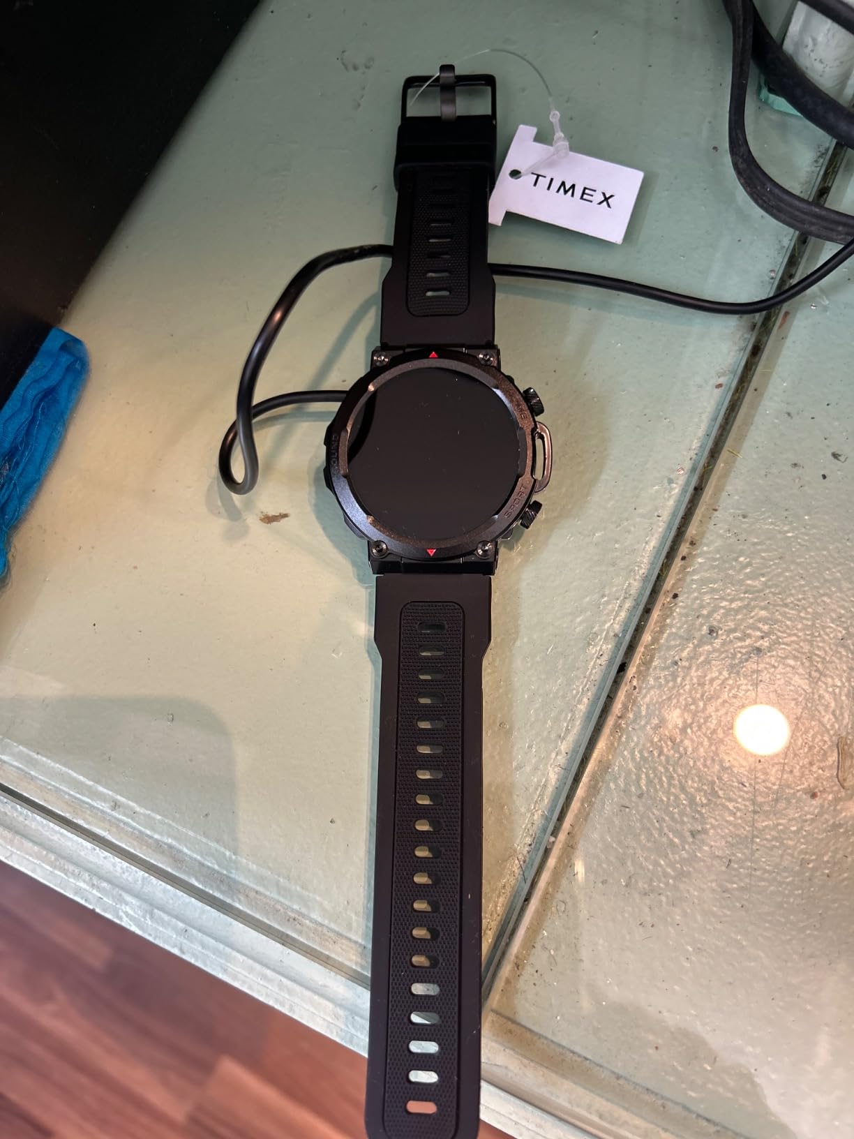 TIMEX Tough 1.43” Round AMOLED Rugged Smartwatch with 466x466 Pixel ...