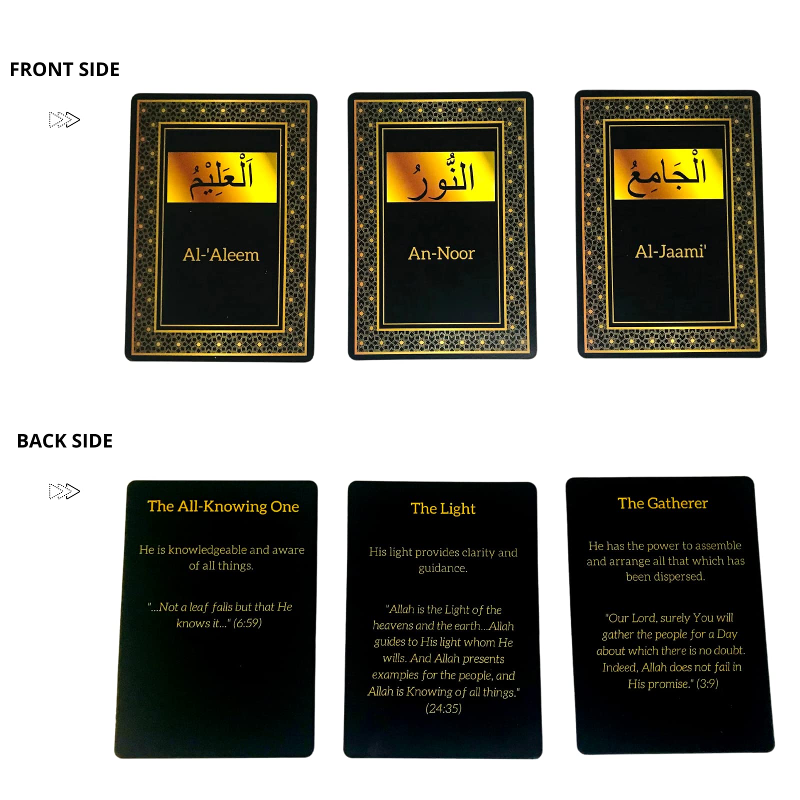 Snapklik.com : 99 Names Of Allah Flashcards