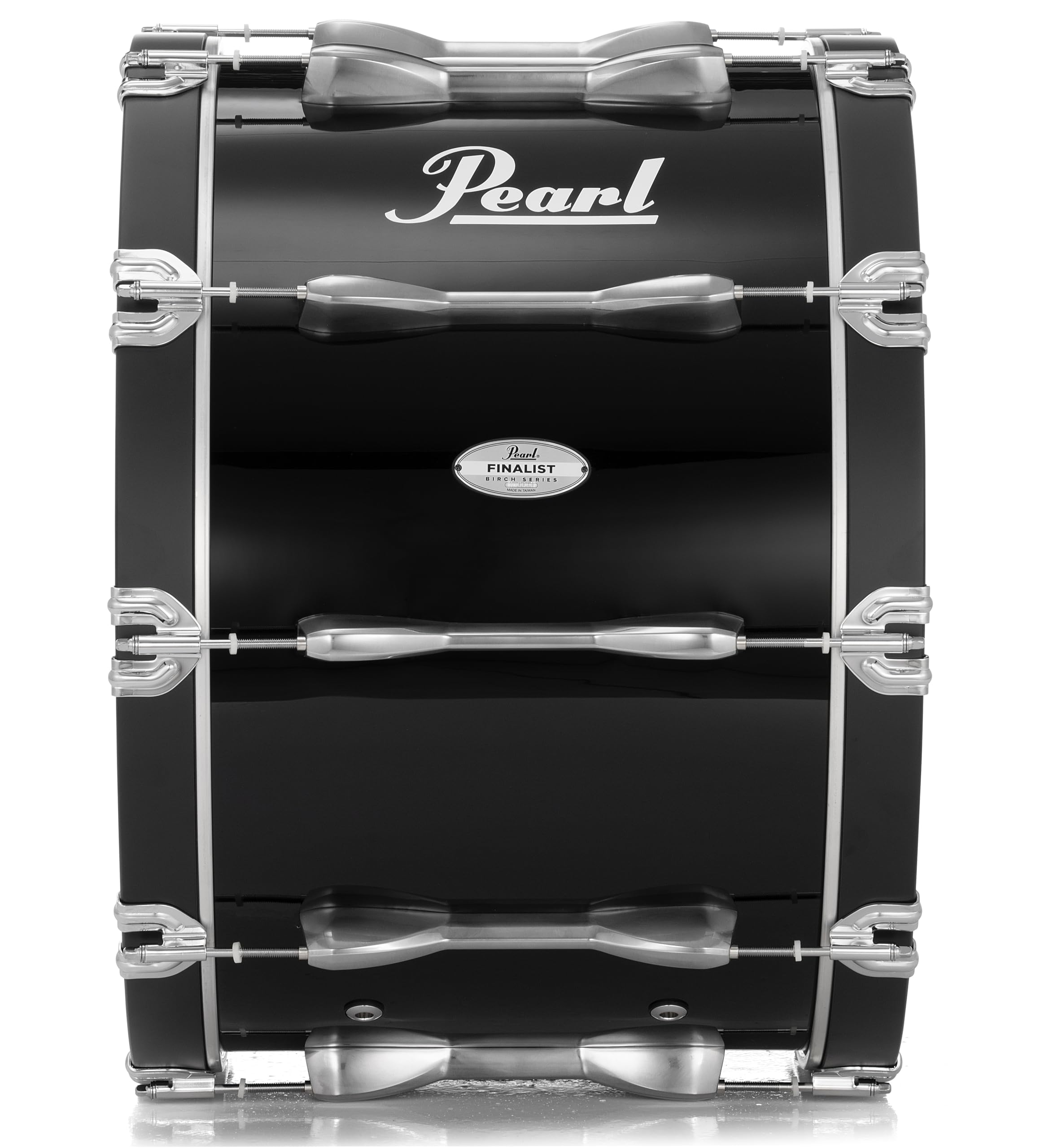Tambor De Marcha Perola Tom Avulso 08" Pearl Decade Maple Black Galaxy