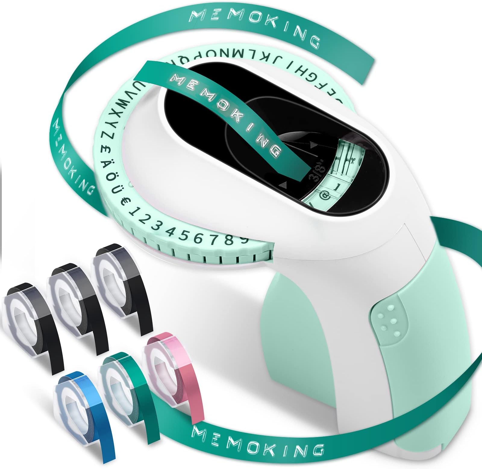 DYMO Junior Home Embossing Label Maker | 42 Character Wheel with Large ...