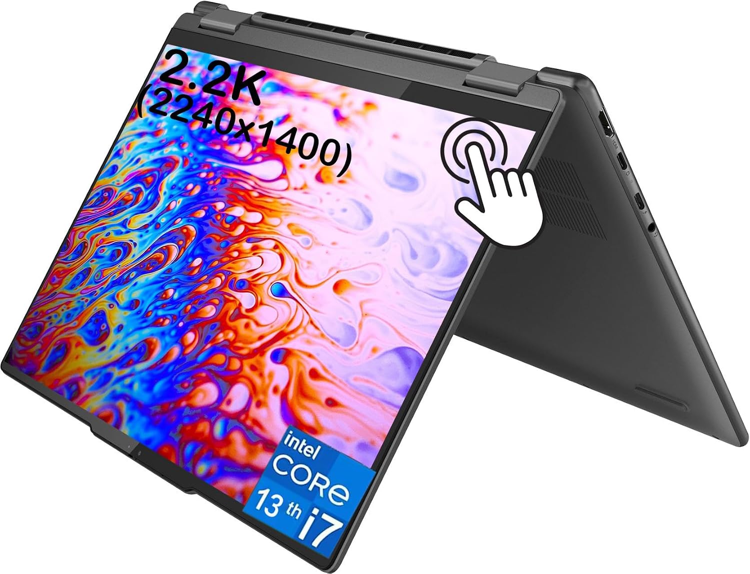 Lenovo 2023 - Laptop 2 en 1 Yoga 7i de 14 pulgadas 2.2K visualización ...