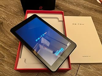 Amazon.com : PRITOM 7 inch Tablet 32 GB -Android 13 Tablet PC with Quad ...