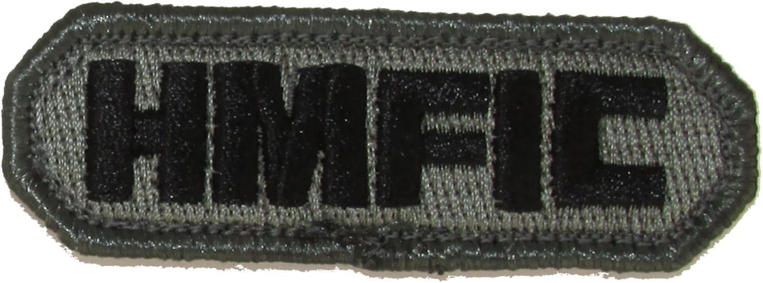 Amazon.com : WONLINK MilSpec Monkey HMFIC Patch (ACU Dark) : Military Apparel Accessories ...