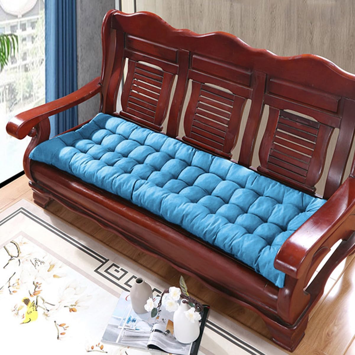 Coussin de Banquette en Coton épais 2/3 Places, 8cm d'épaisseur Coussin ...