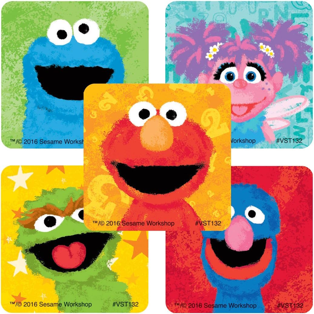 Amazon.com: Bendon Publishing Sesame Street Rewards Mini Sticker ...