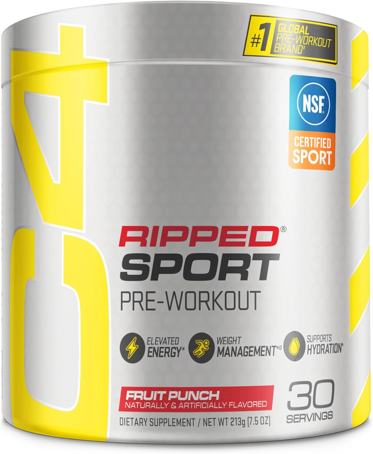 Amazon.com: C4 Ripped Sport Pre Workout Powder Fruit Punch - NSF ...