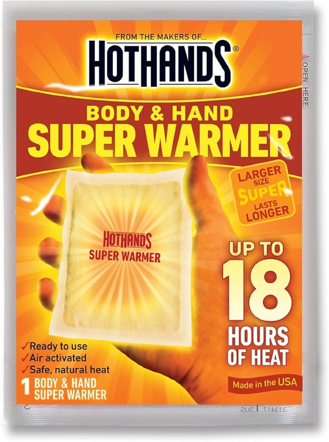 Amazon.com: HotHands Body & Hand Super Warmer New Super Size Package ...