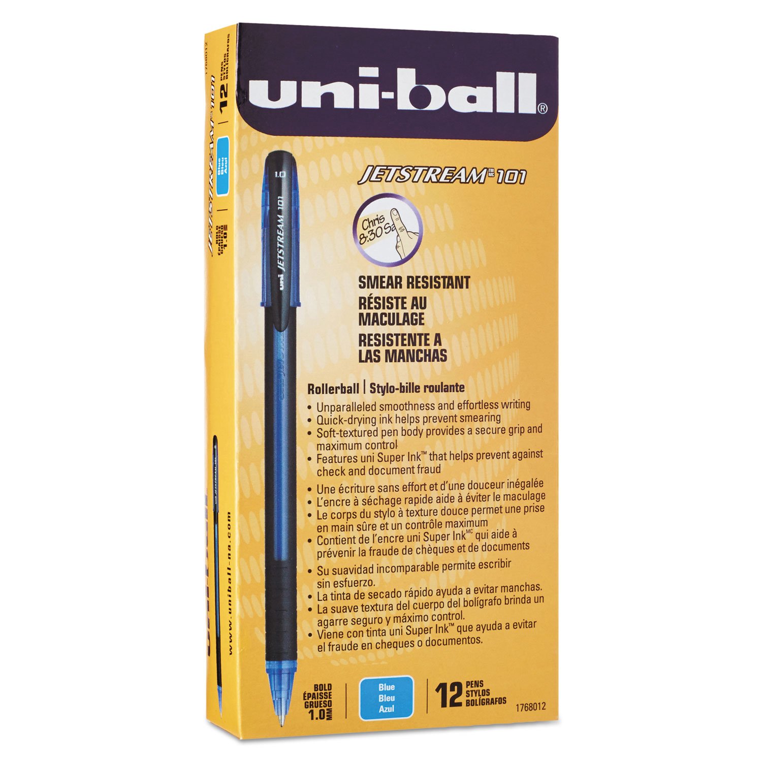 Amazon.com: SAN1768012 - Jetstream 101 Roller Ball Stick Water ...