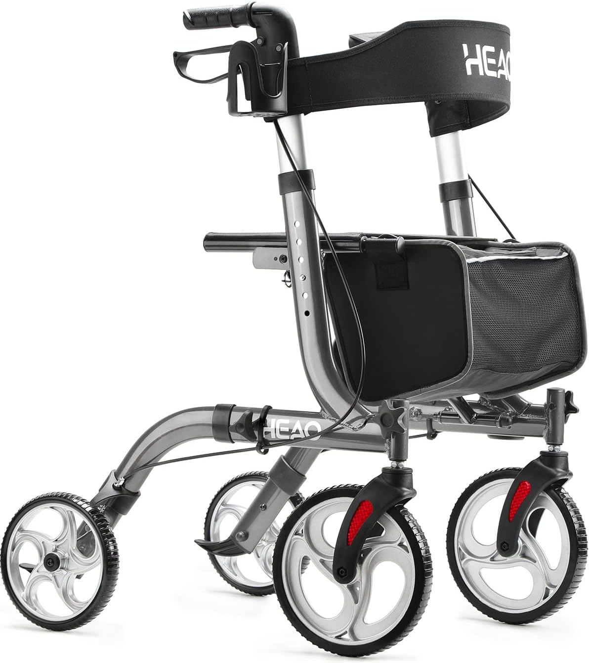 HEAO Rollator Gehhilfe für Senioren mit Sitz, Rollator mit ...