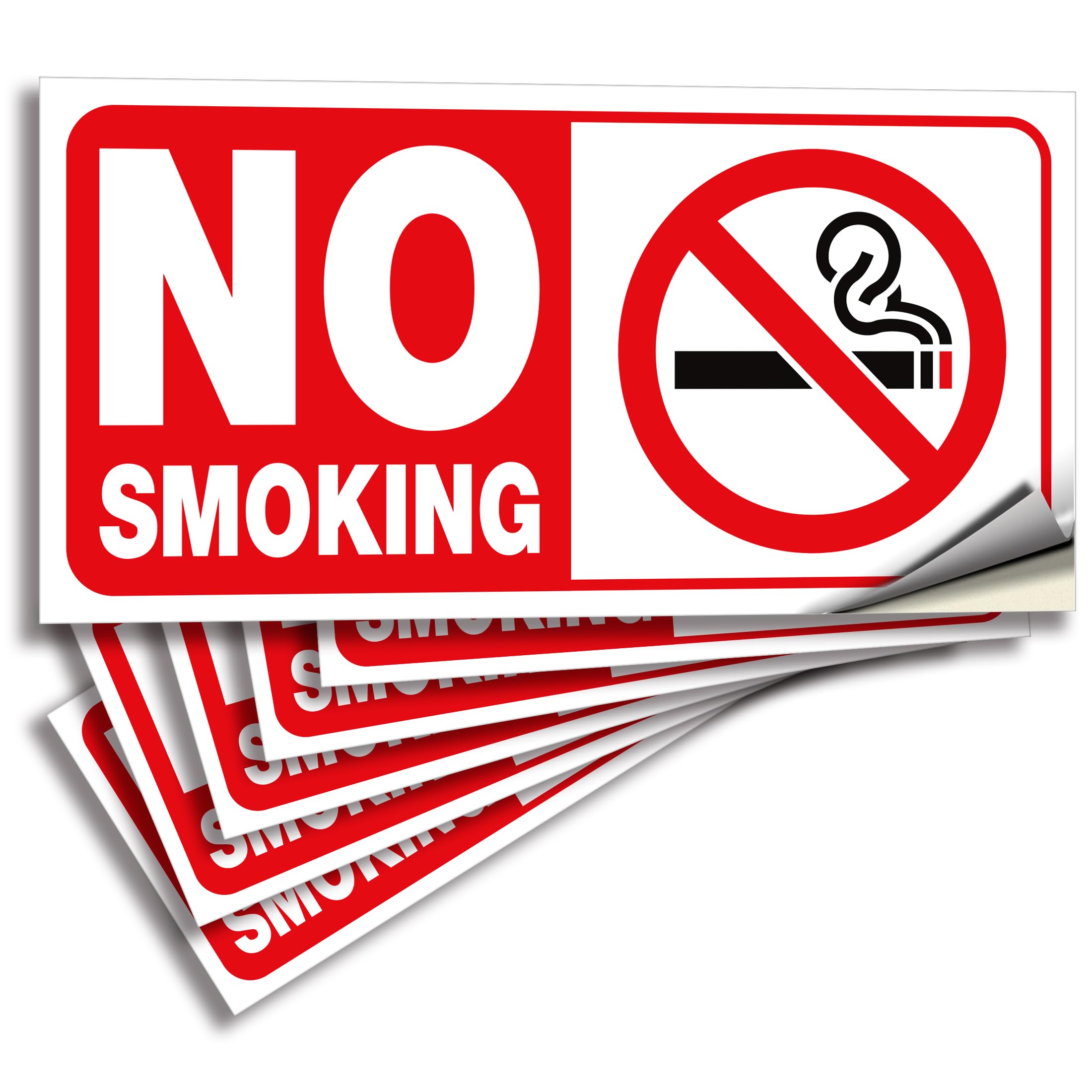 Snapklik.com : iSYFIX No Smoking Sticker Decal For Buildings - 6 Pack ...