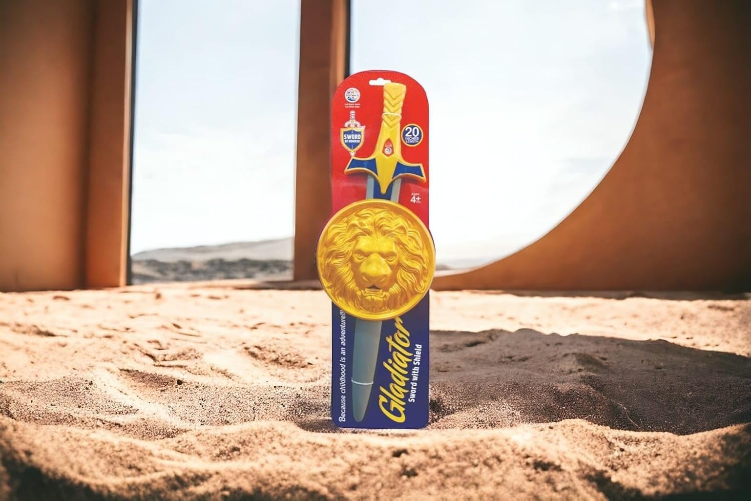 Buy Safaira Toys Gladiator Sword and Shield Play Set for Kids, Roman ...