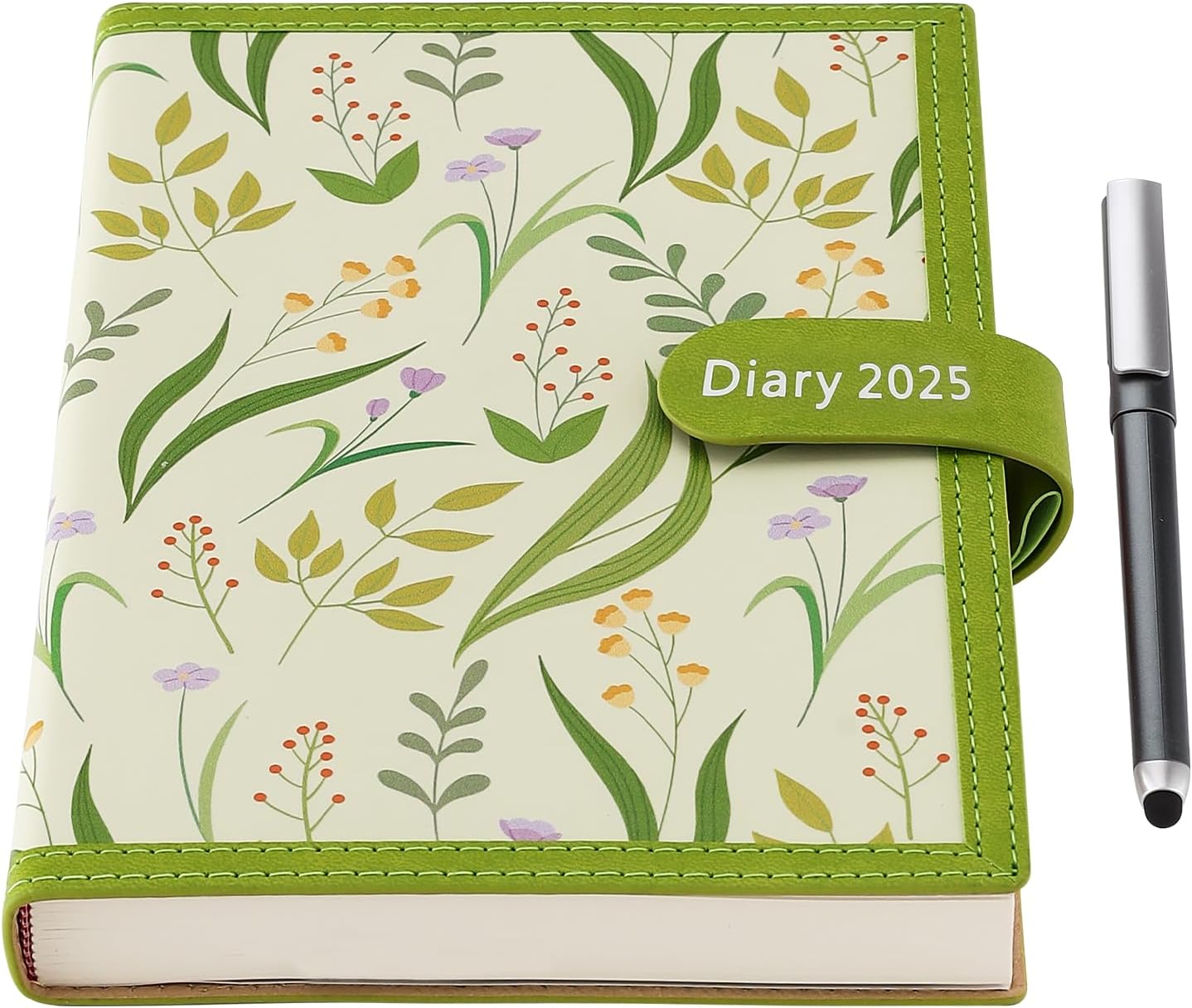 Mljtoyo 2025 Diary A5 Page a Day,Soft Cover Organiser Daily Monthly ...