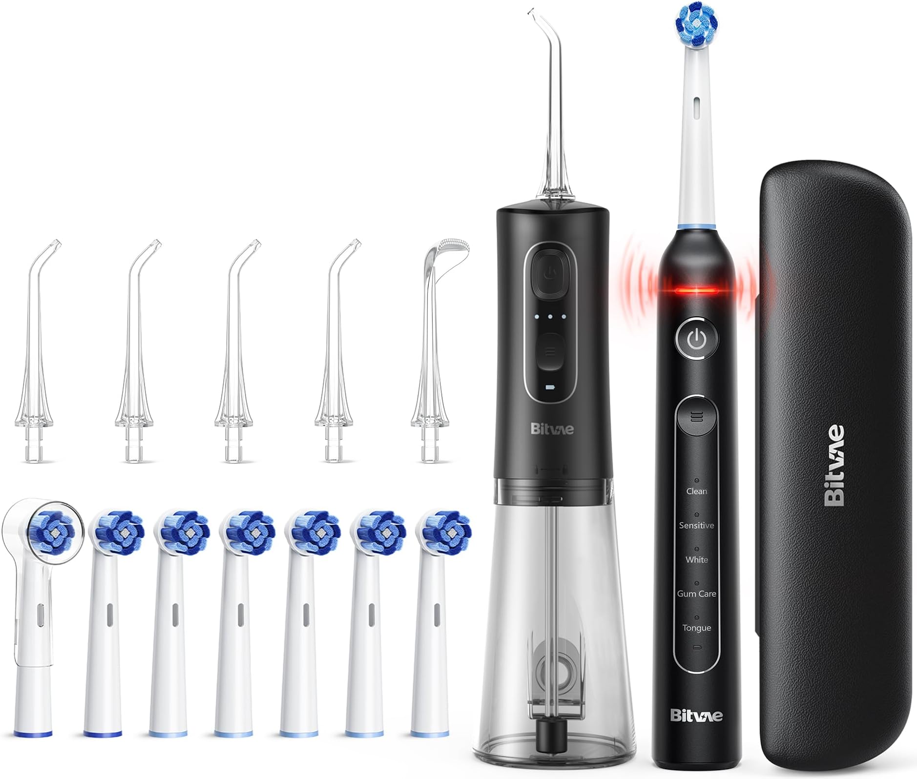 Amazon.com: Bitvae Cordless Water Dental Flosser & R2 Rotating Electric ...