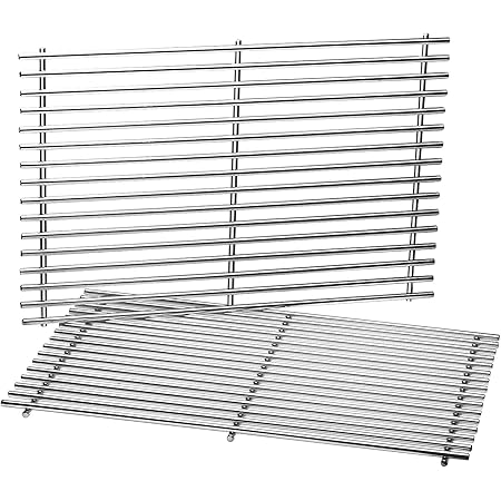 Amazon.com : 17.5" Stainless Steel 7639 Cooking Grates for Weber Spirit ...