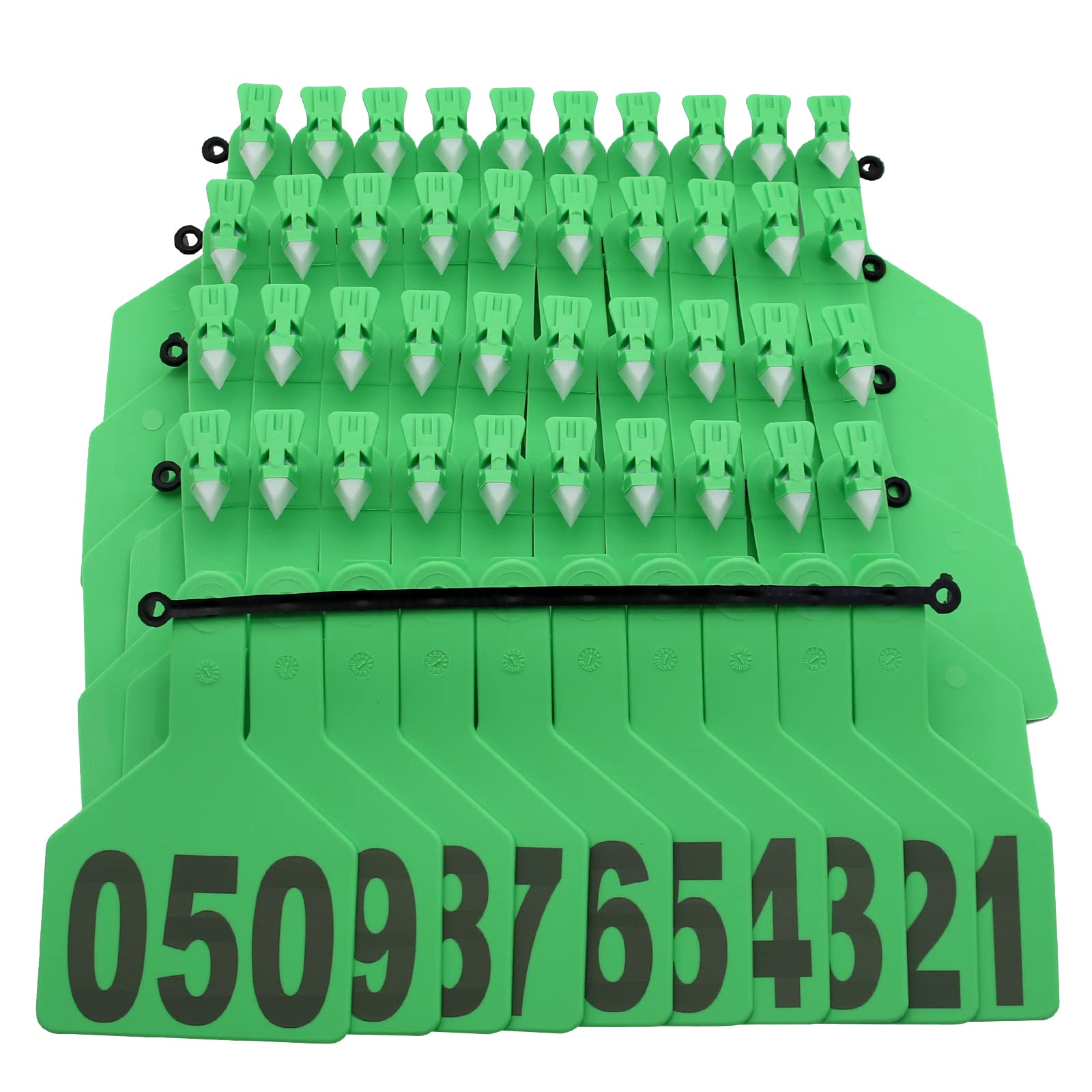 Amazon.com: 50 pcs Z Tags One Piece Cattle Ear Tags, Large TPU ...