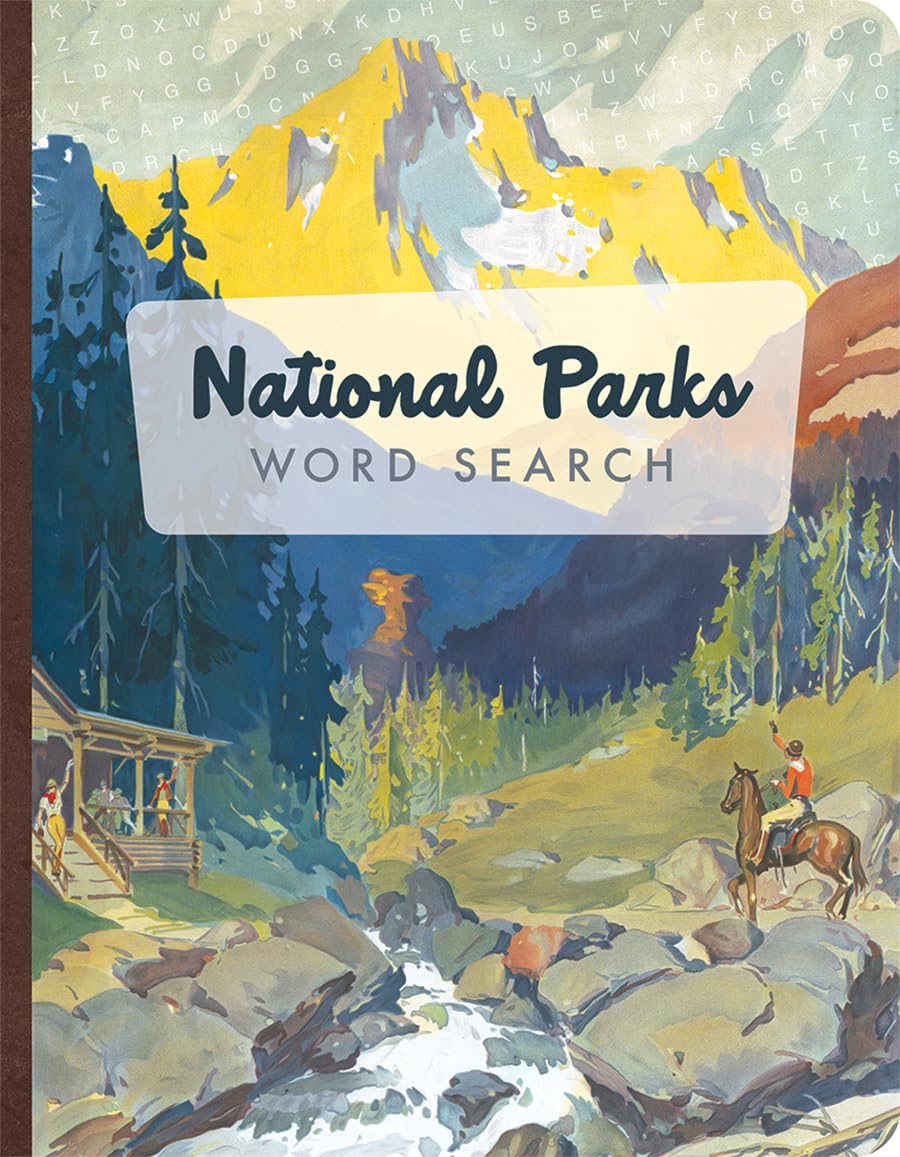 Amazon.com: Pocket Puzzle Word Search: National Park Word Puzzles, Word ...