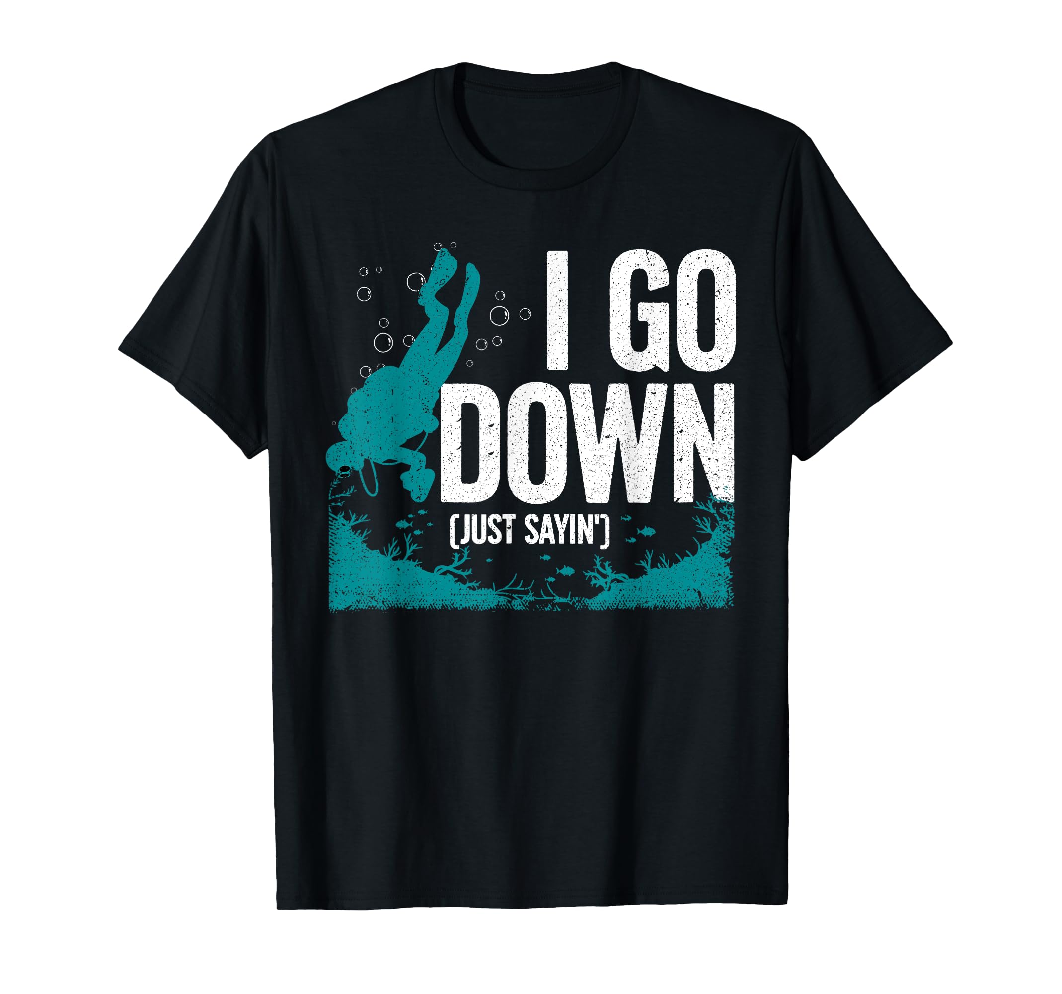 Amazon.com: Cute Scuba Diving Design For Men Women Diving Scuba Diver T ...